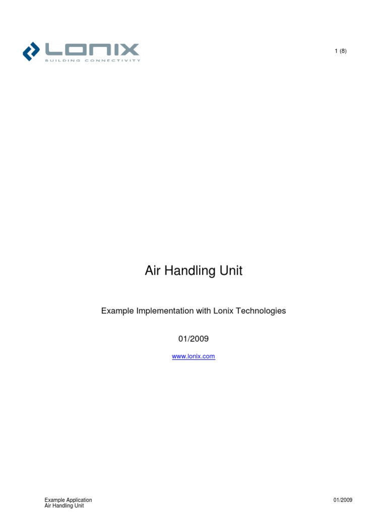 Example AHU Advanced | PDF | Hvac | Heating, Ventilating, And Air ...