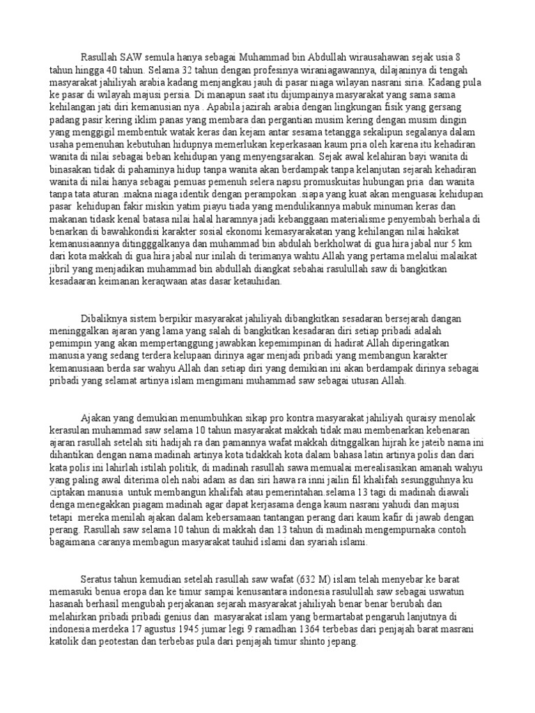 Sipopsi Buku Api Sejarah | PDF