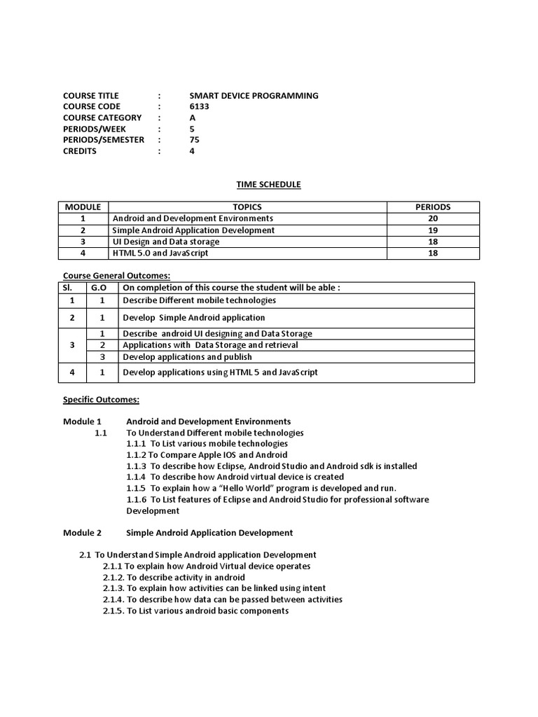 6133 | PDF | Android (Operating System) | Html5