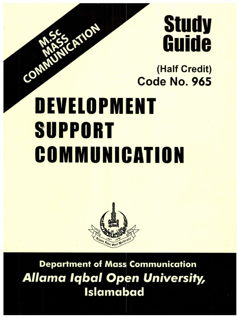 Development Support Communication | PDF