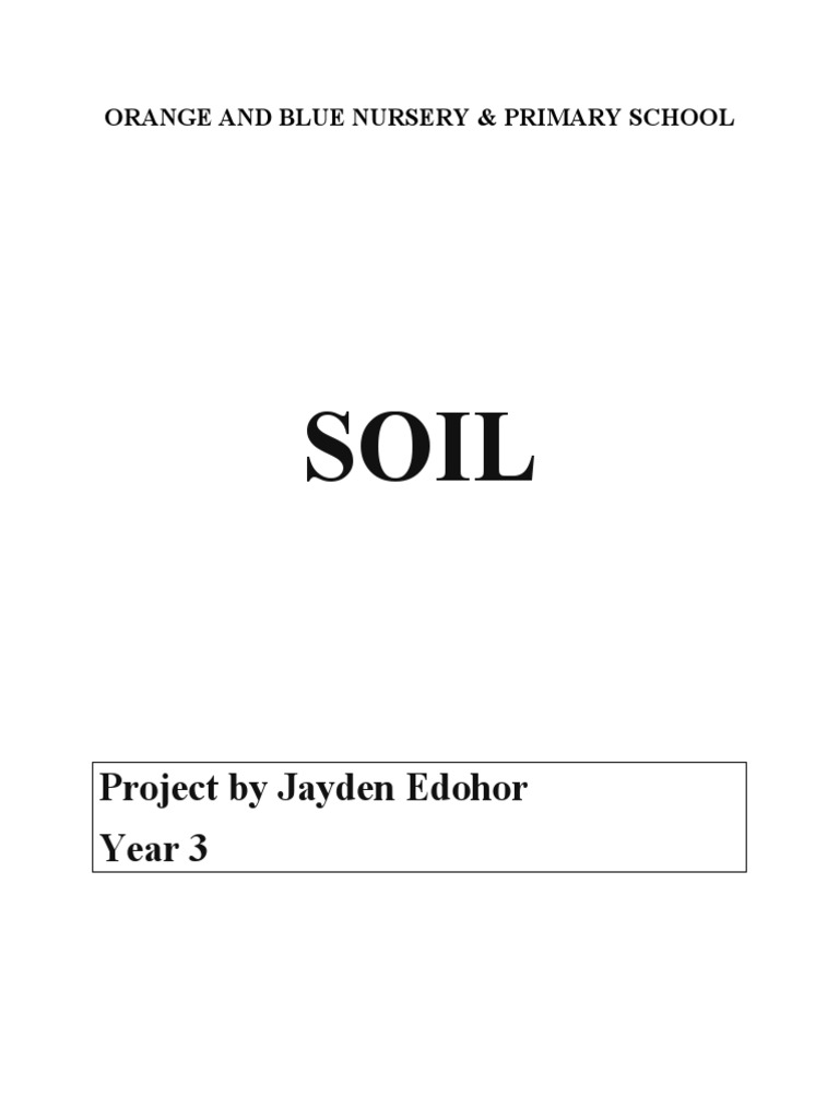 Soil Project | PDF | Soil | Loam