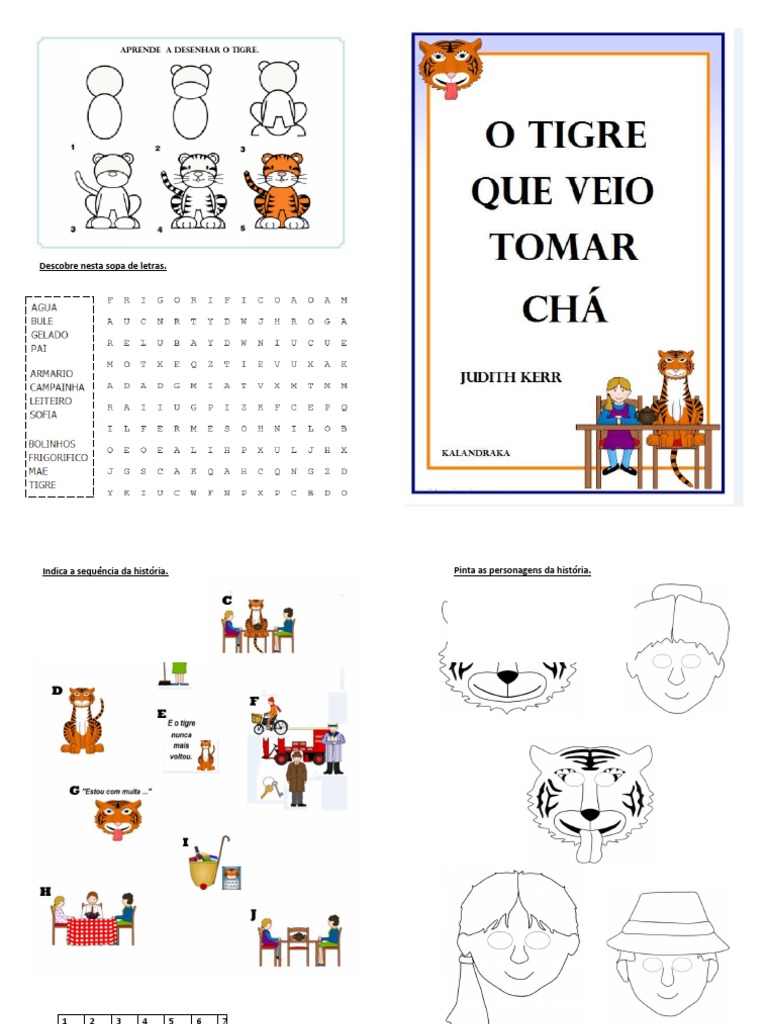 LIVRO o Tigre Que Veio Tomar Chá | PDF LIVRO o Tigre Que Veio Tomar Chá | PDF