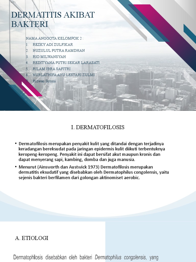 Dermatofilosis dan Pyoderma pada Hewan | PDF | Sains & Matematika