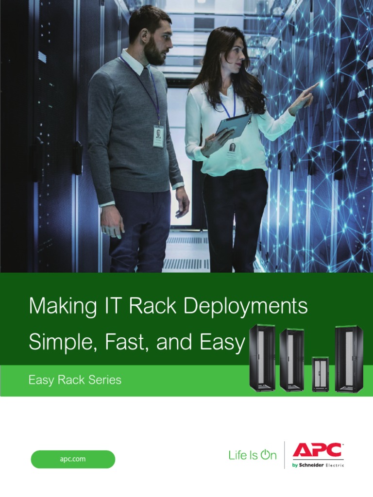 APC Easy Rack Brochure EN | PDF | Data Center | Equipment