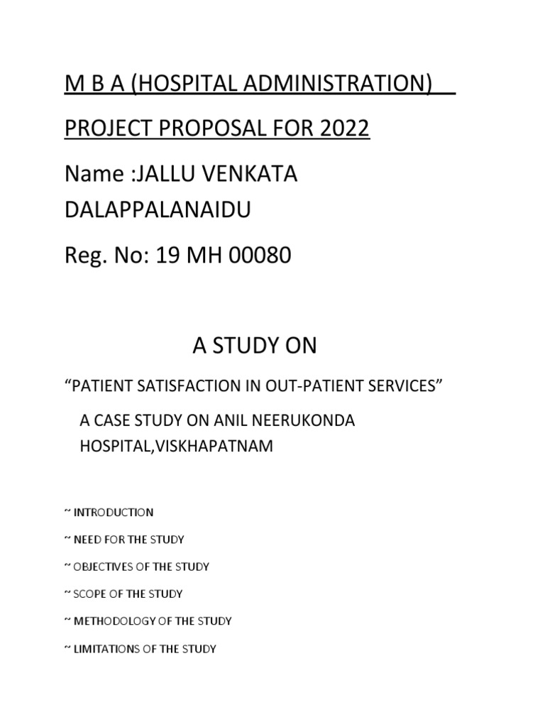 Patient Satisfaction in Outpatient Services | PDF | Patient | Hospital