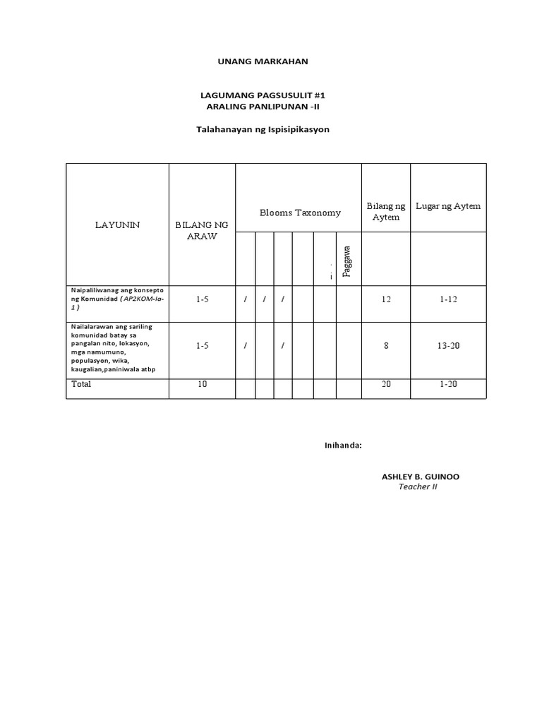 ARPAN - Q1 - ST With TOS | PDF