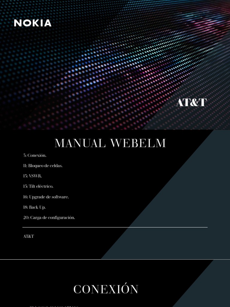 Manual Basico WEBELM Nokia | PDF | Ingeniería Informática | Informática