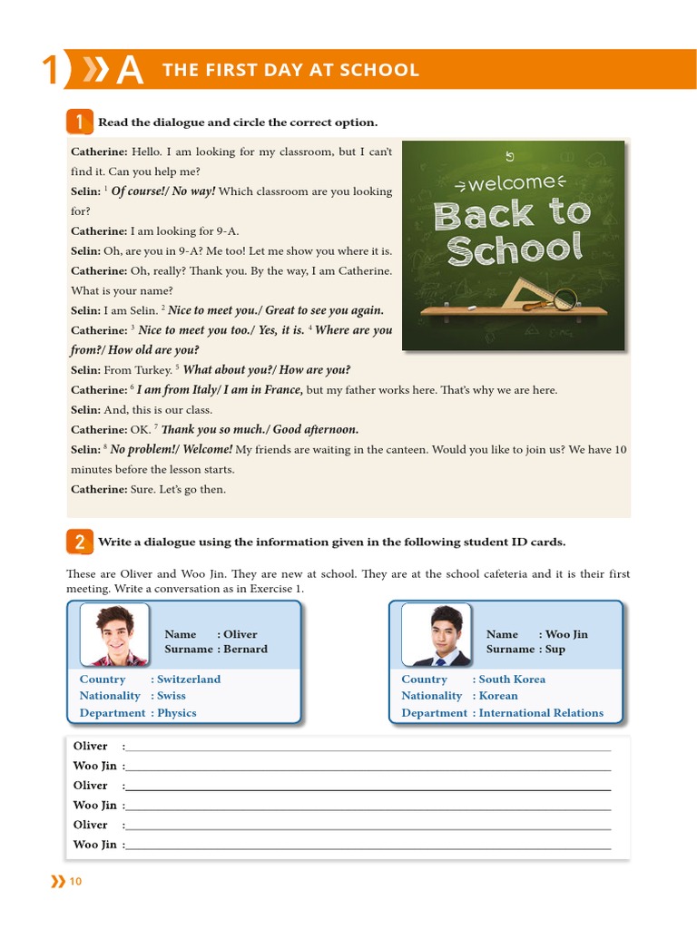 Preparatory Class Workbook 10 12 1 | PDF