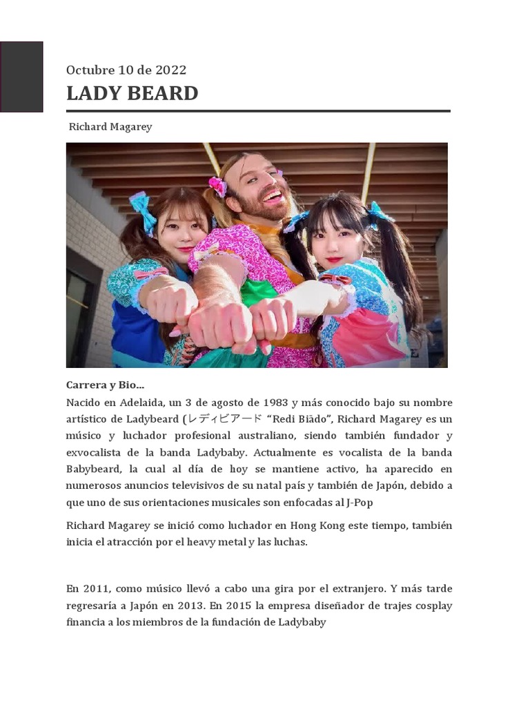 Lady Beard (Article) | PDF | Músicos | Grupos musicales
