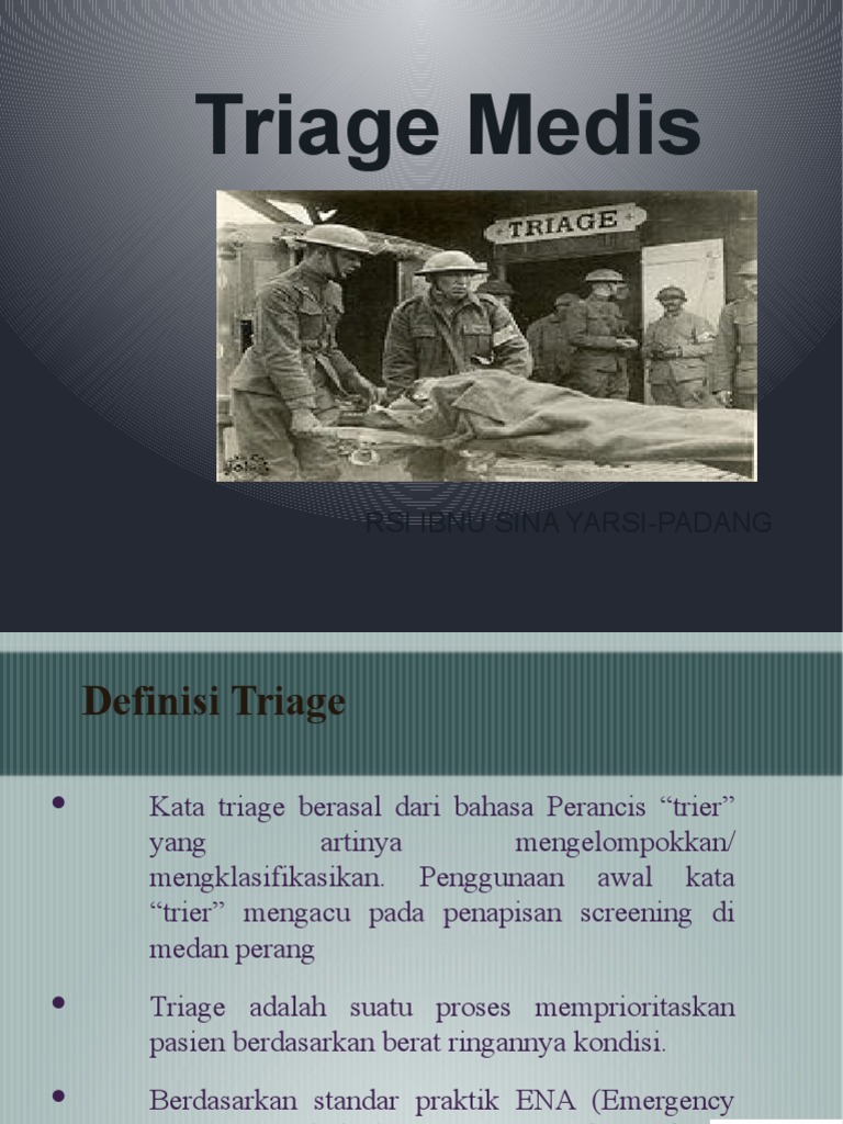 Triage UGD 16 | PDF