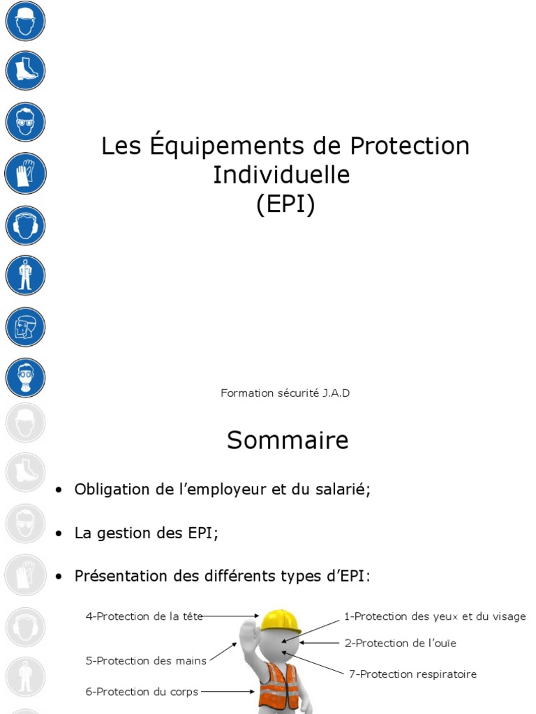 Les EPI - Formation Sécurité | PDF | Traumatisme crânien | Sécurité