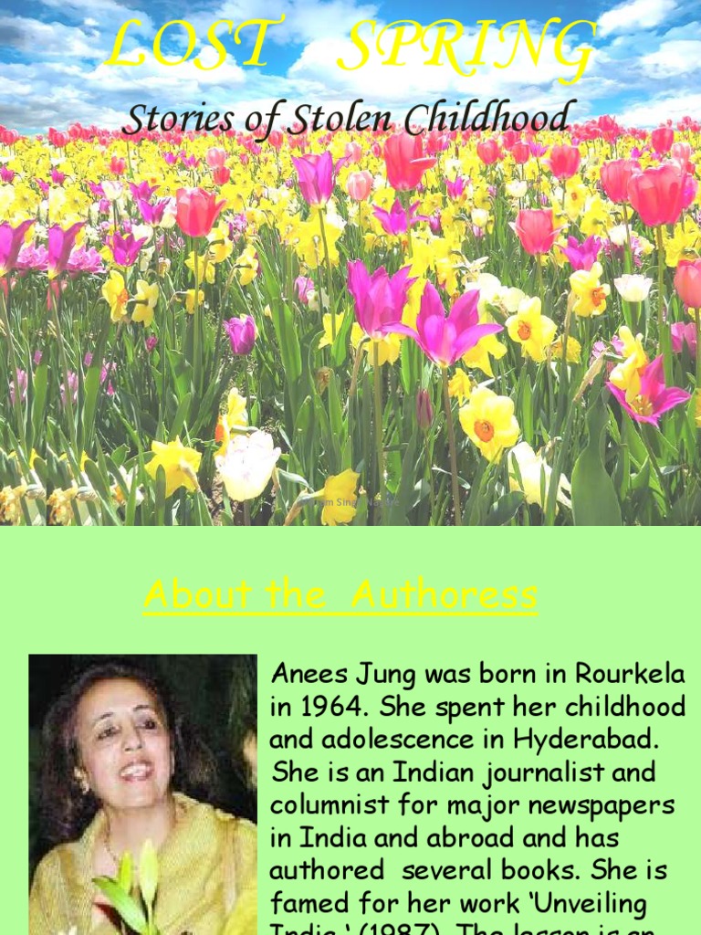 Xii l.2 PPT of Lost Spring | PDF