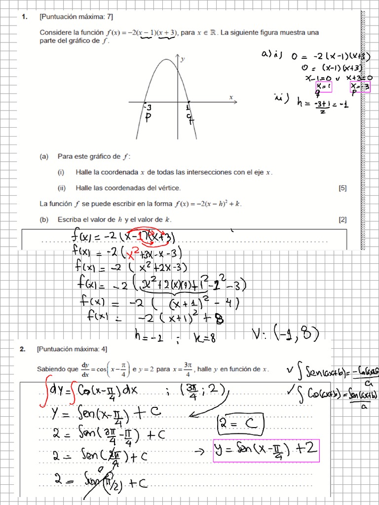 Funciones Cuadraticas, Matematicas Ib | PDF Funciones Cuadraticas, Matematicas Ib | PDF