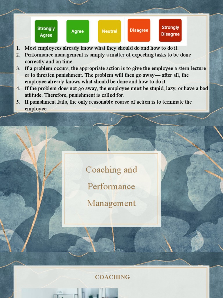 Coaching & Performance Management | PDF | Human Resource Management ...