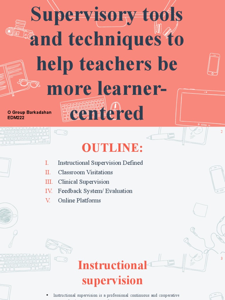 Supervisory Tools and Techniques | PDF | Teaching Method | Teachers