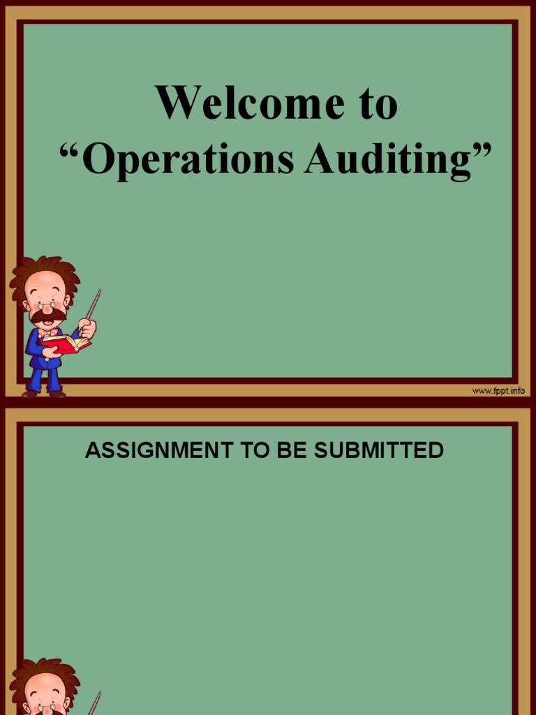 Operations Auditing Overview and Guide | PDF | Internal Control | Audit