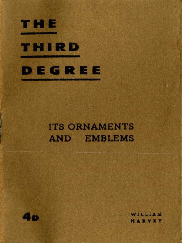 The Third Degree (H) | PDF