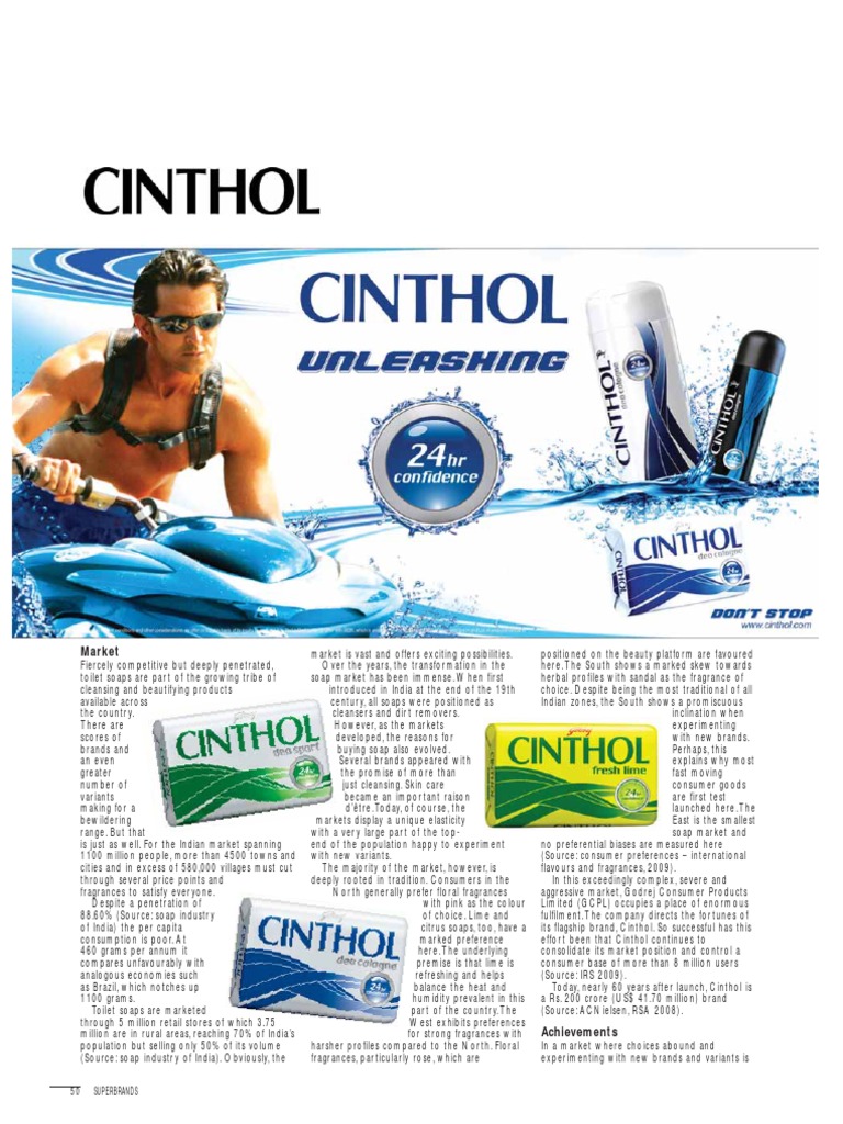 Cinthol | Perfume | Brand | Free 30-day Trial | Scribd