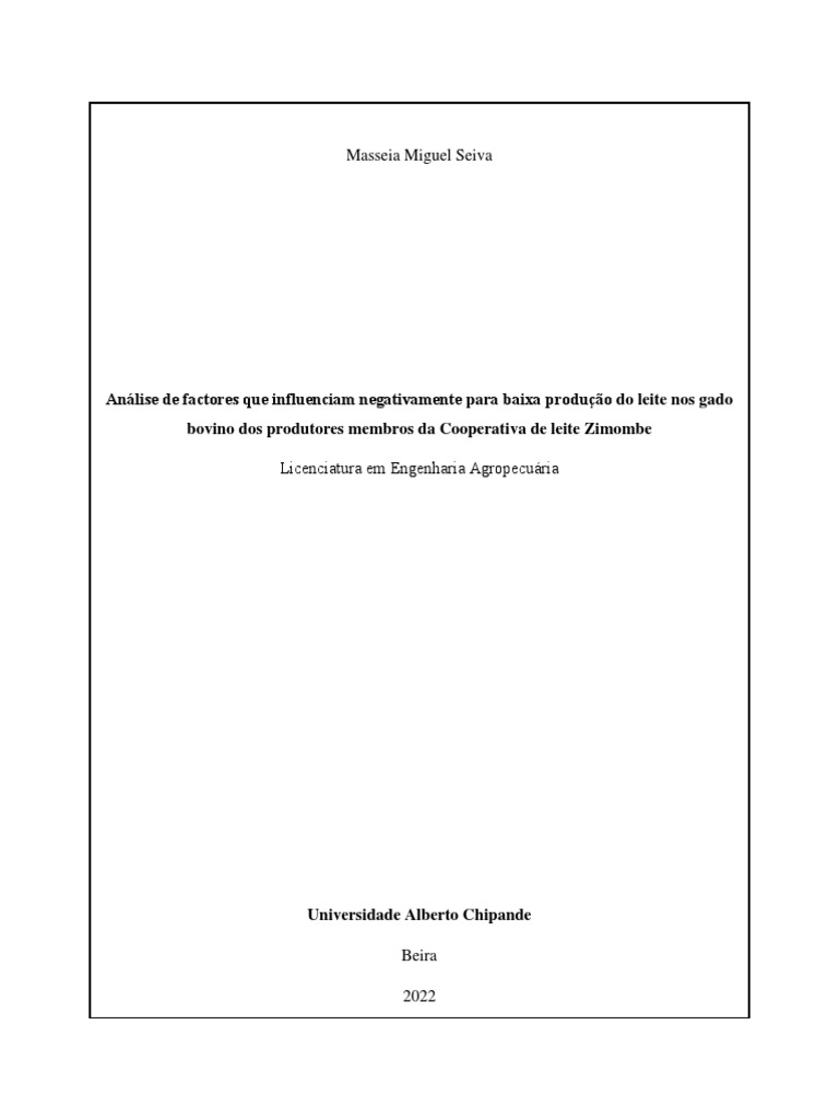 Projecto Final | PDF