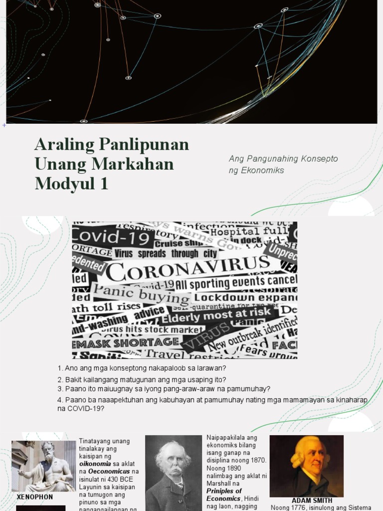 Araling Panlipunan Unang Markahan Modyul 1 | PDF