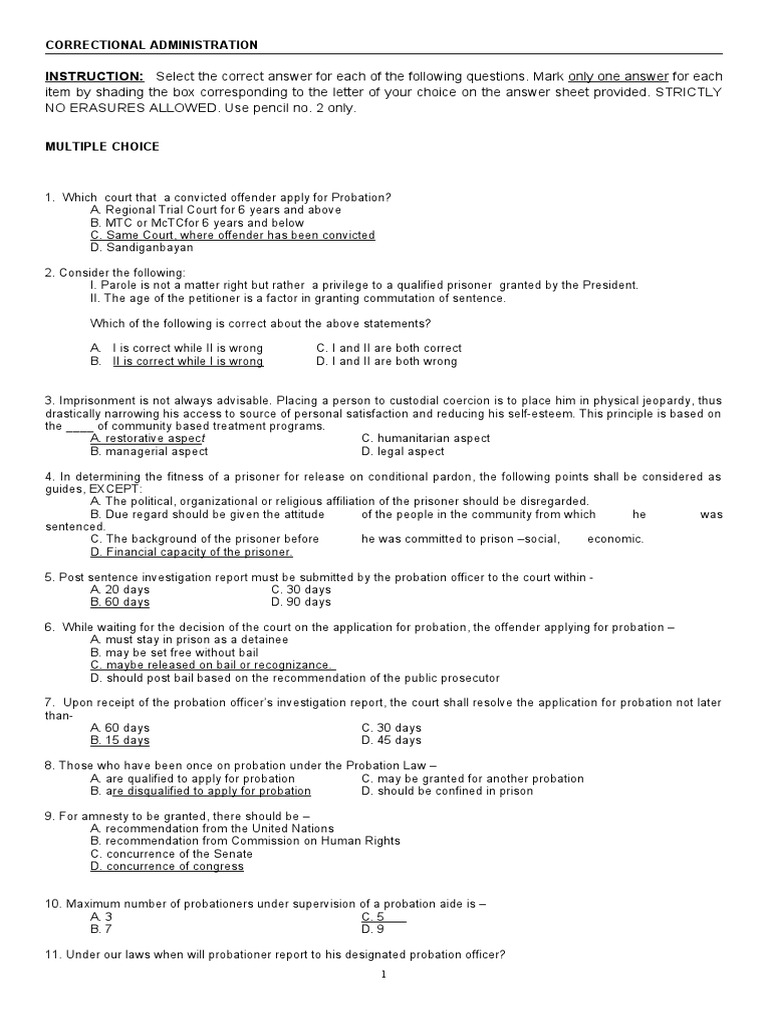 Diagnostics Corad Dec2022 | PDF | Probation | Pardon