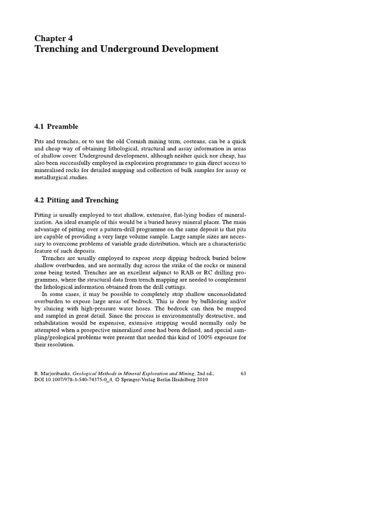 Geological Methods in Mineral Exploration and Mining, Second Edition | PDF