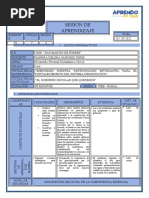 Sesión 9 de Aprendizaje 2º C-DPCC - Problemas de Convivencia en El Perú | PDF | Aprendizaje ...