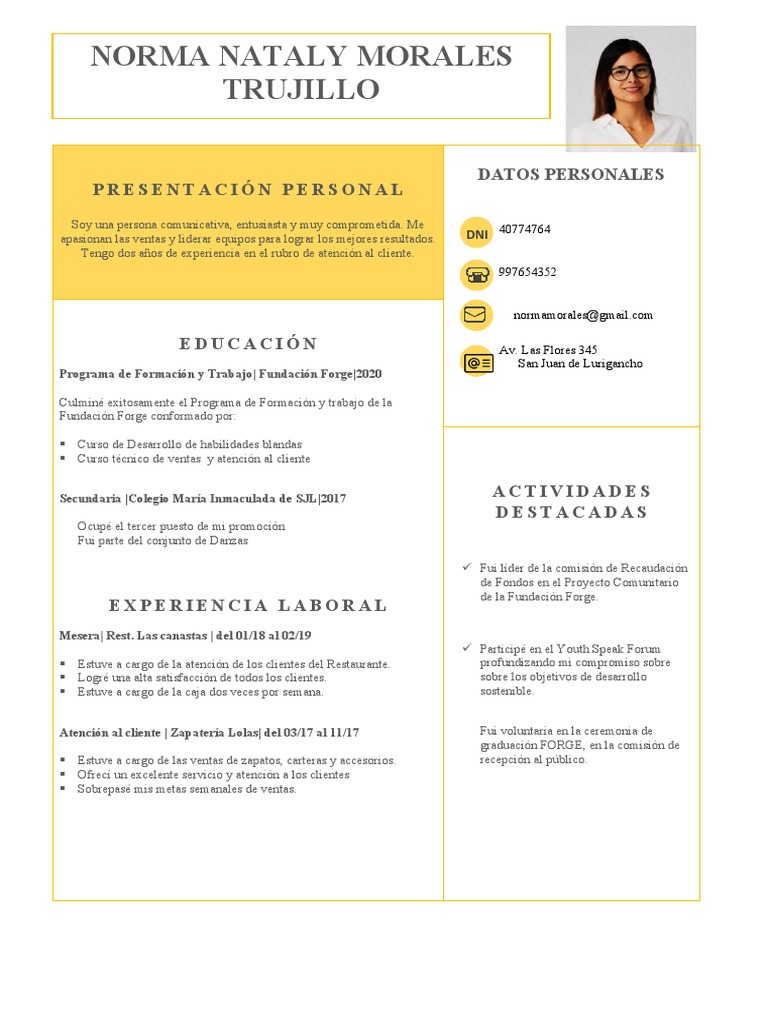 CV Forge - Con Exp | PDF