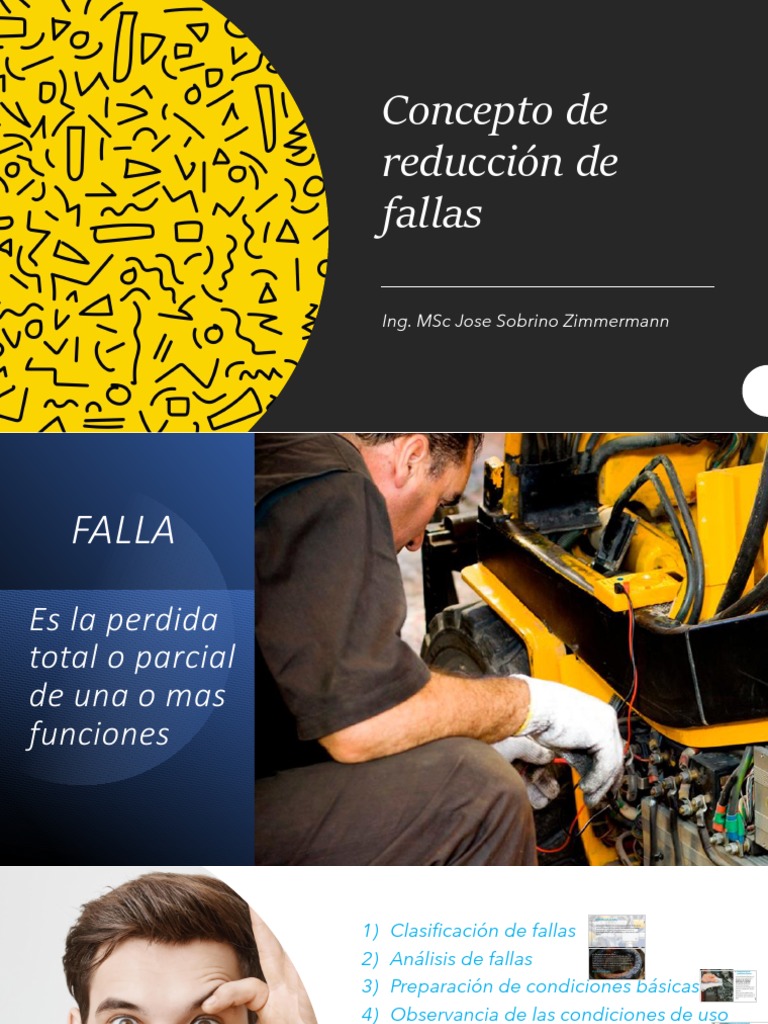 Cómo Reducir y Controlar Las Fallas | PDF | Engranaje | Ingenieria Eléctrica