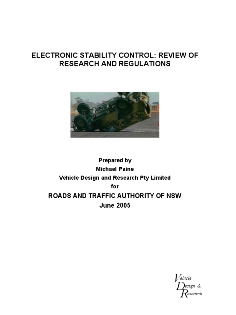 Electronic Stability Control | PDF