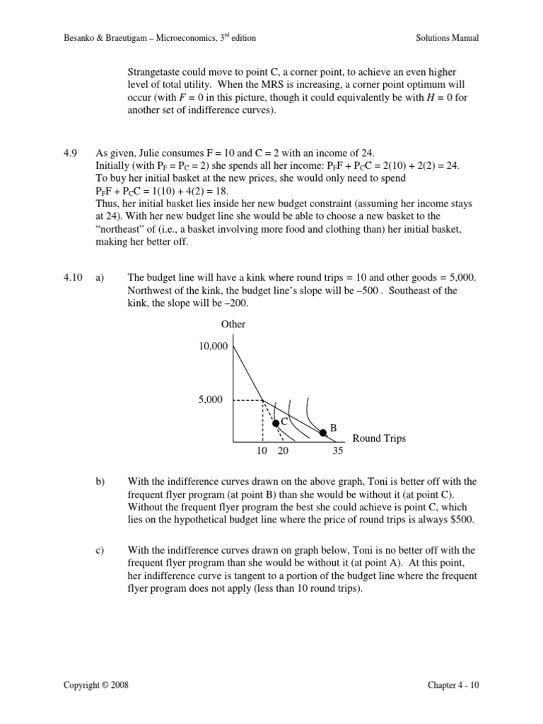 Besanko and Braeutigam Microeconomics 3-58-65 | PDF | Consumer ...