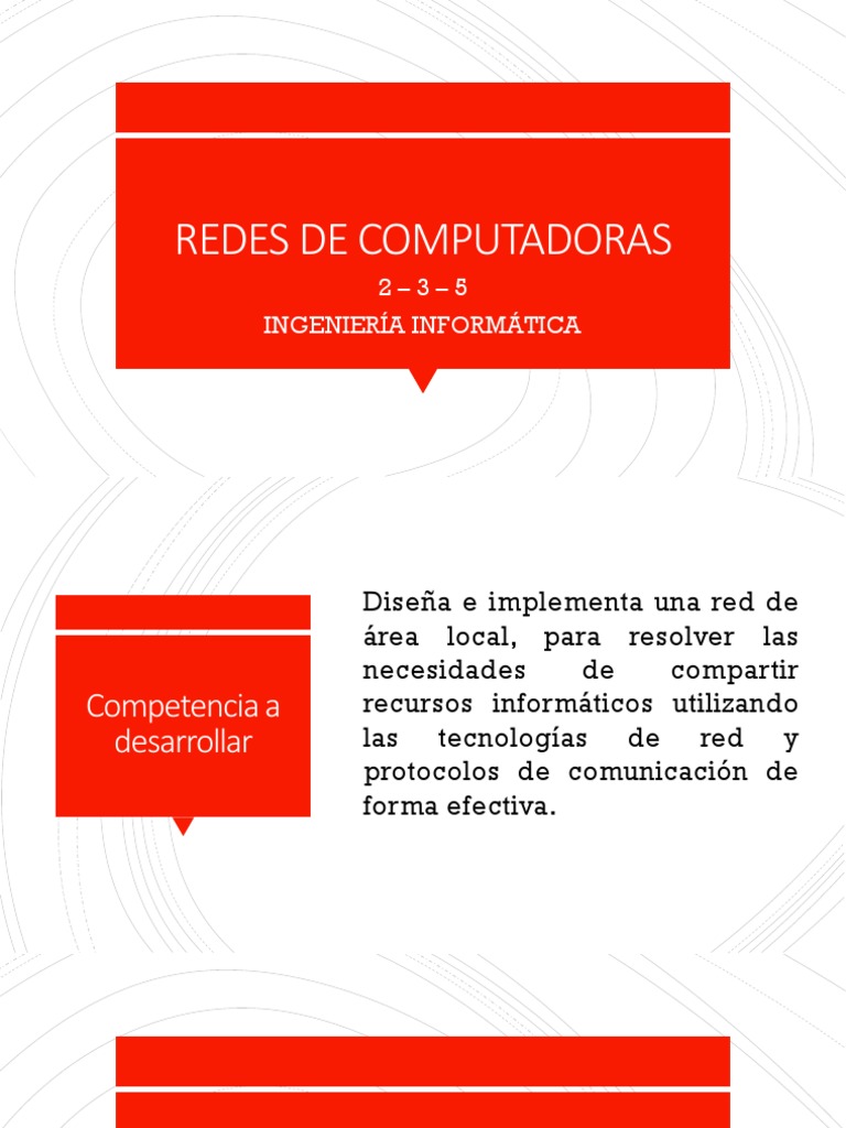 Introducción A Las Redes de Datos | PDF | Red de computadoras | Cable ...
