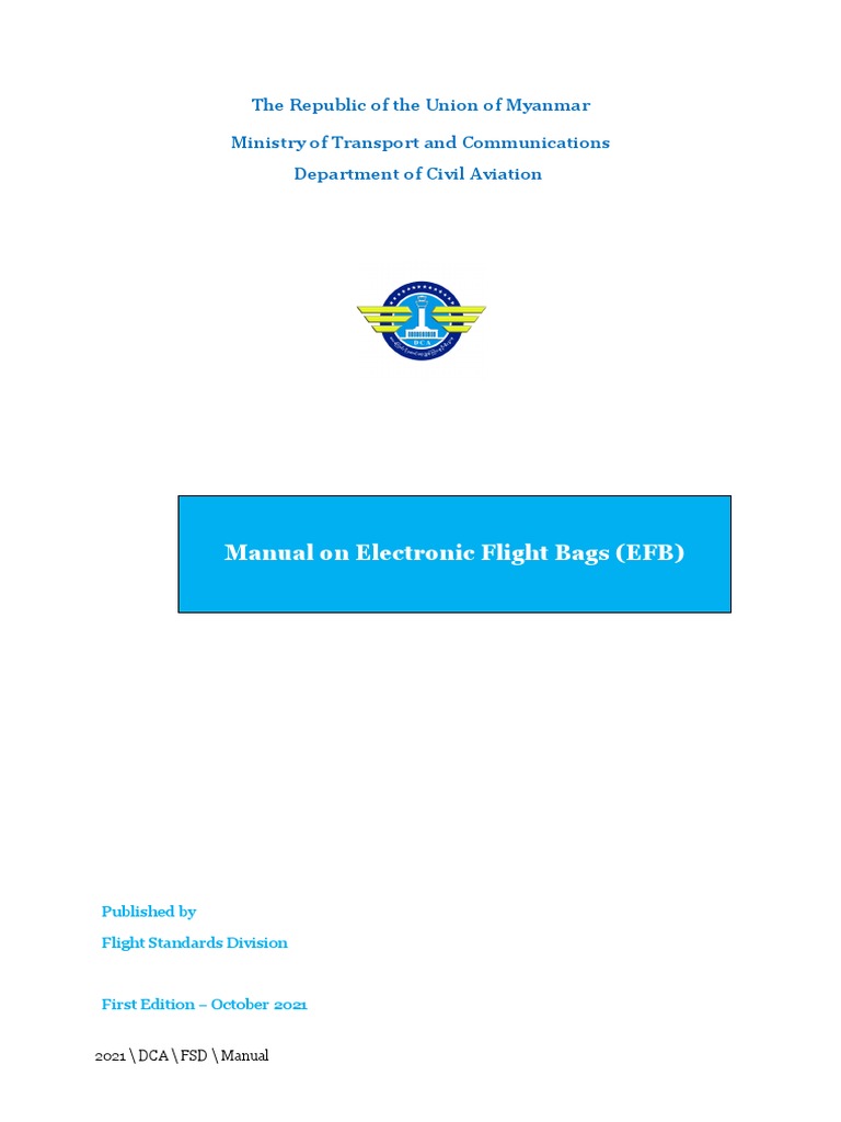 Final - EFB - Manual 9 12 2021 | PDF | Rechargeable Battery | Transmitter