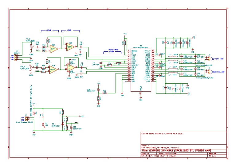 XH M543 Schematic | PDF