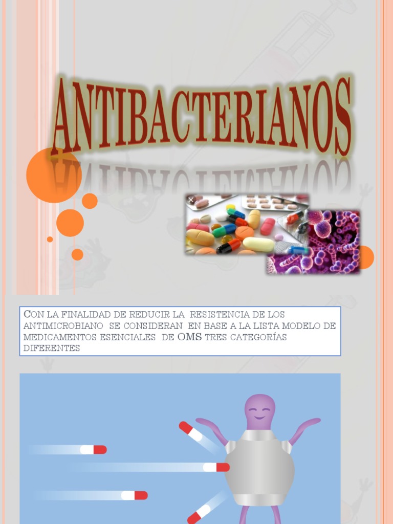 Antibacterianos - (1 PARTE) | PDF | Penicilina | Tratamientos médicos