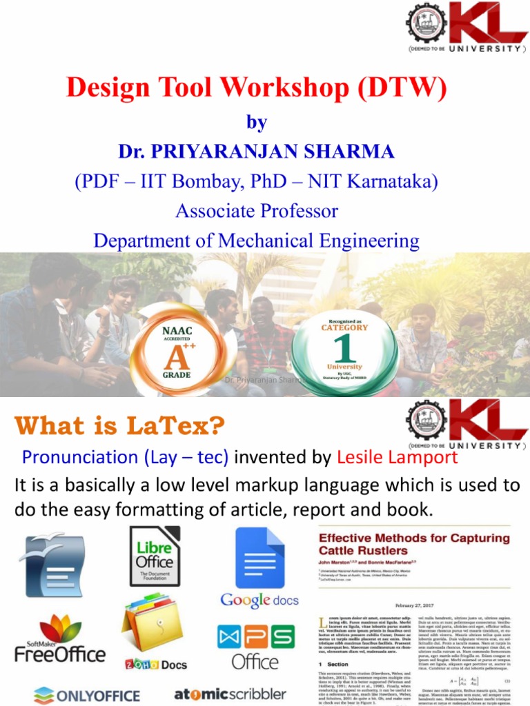 Latex Notes - Students | PDF