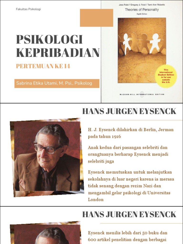 Eysenck, Mccrae & Costa | PDF