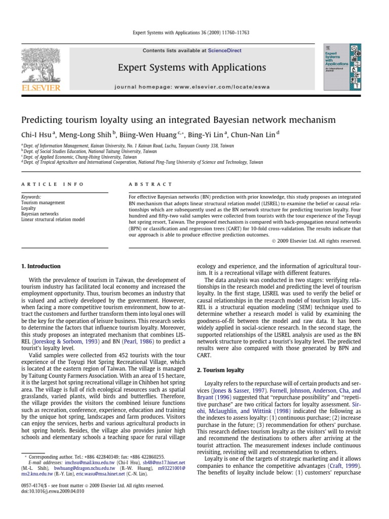 Bayesian Network Prediction Model Pdf Structural Equation Modeling Bayesian Network