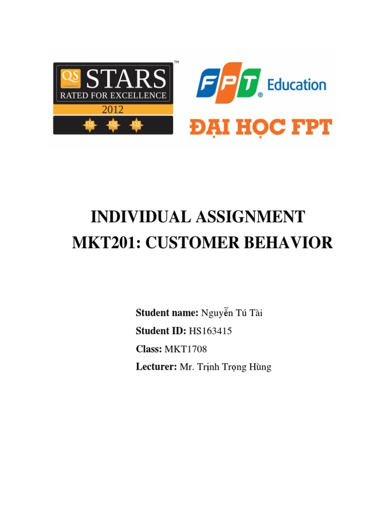 Indi mkt201 | PDF | Behavior | Consumer Behaviour