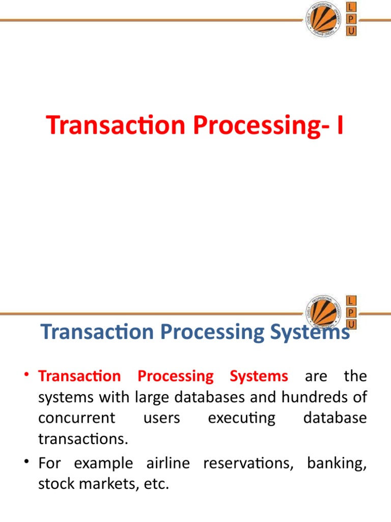 Transaction Processing Pdf Database Transaction Acid