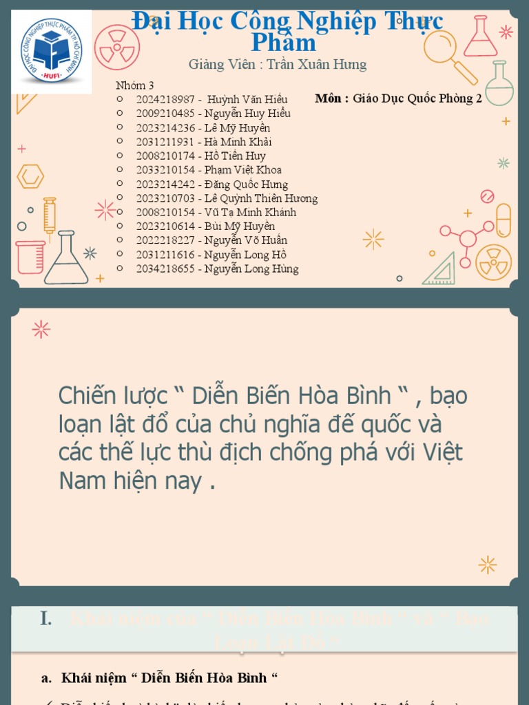 bài thuyết trình GDQP2 | PDF