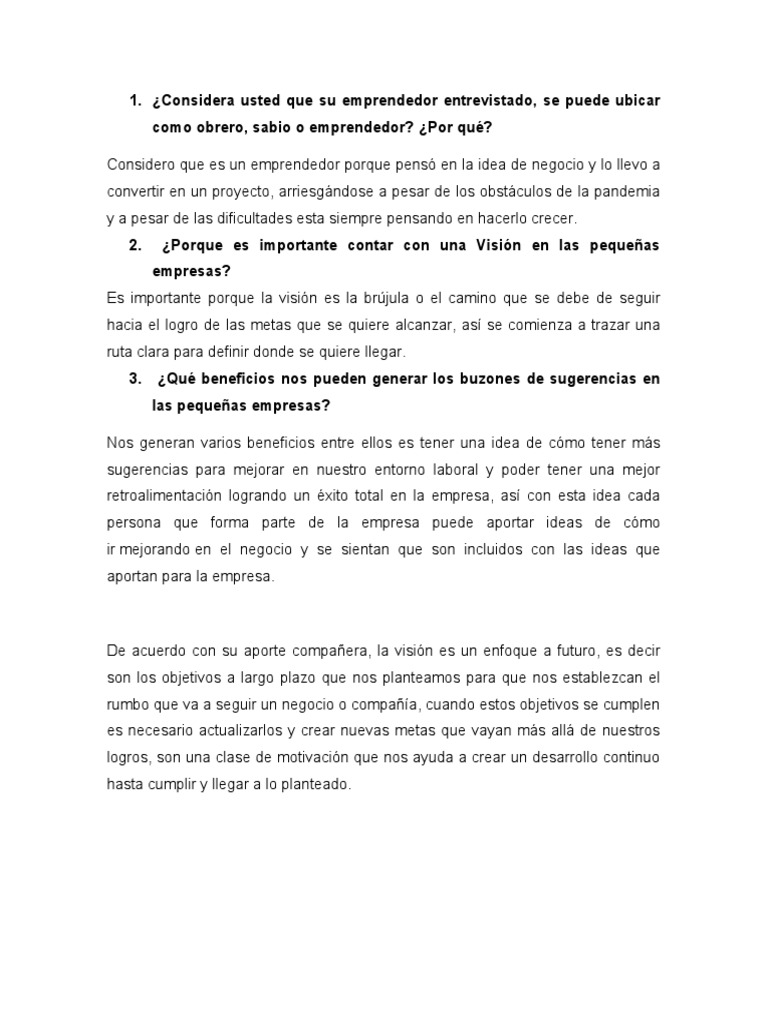 Foro 1 | PDF