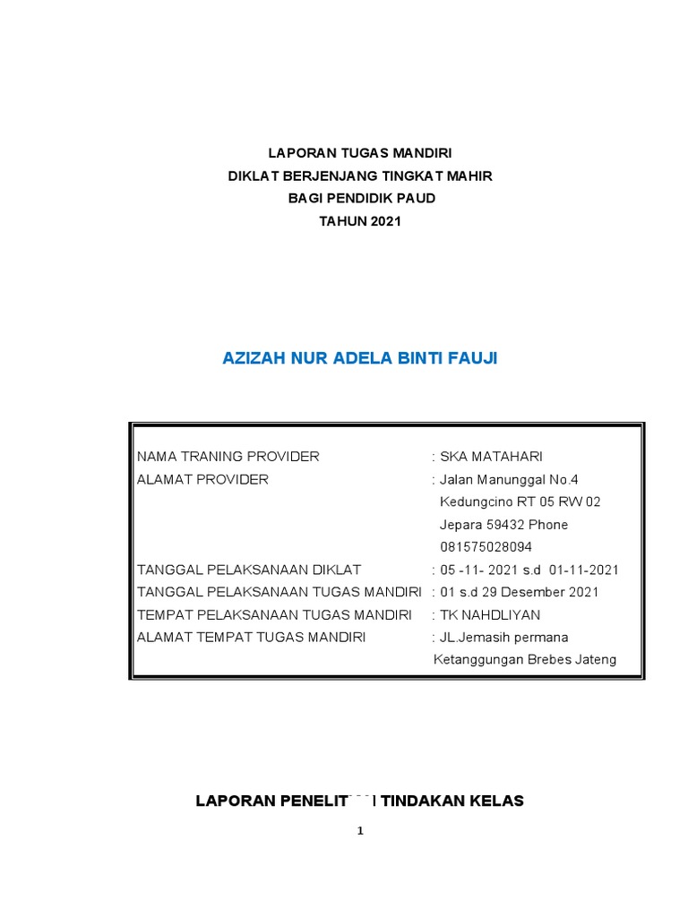 Lampiran Tugas Mandiri MAHIR AZIZAH NUR ADELA | PDF