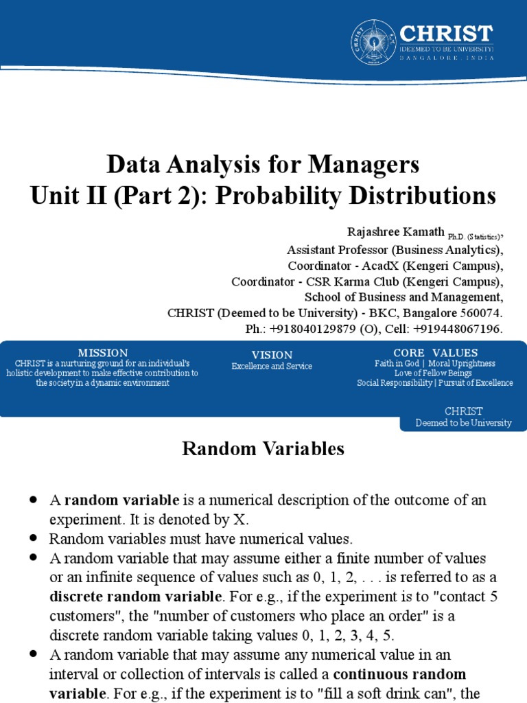 Statistics For Business and Economics | PDF | Random Variable | Standard Deviation