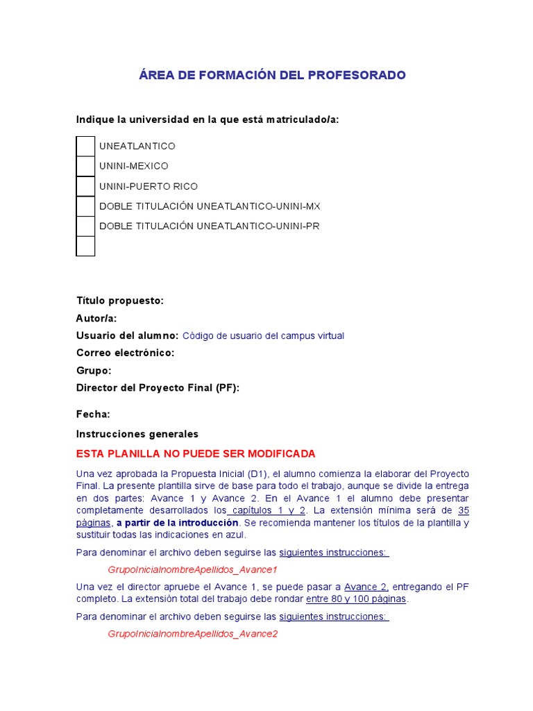 2 Plantillas AV1 AV2 FPMDU Es | PDF | Teoría | Maestros