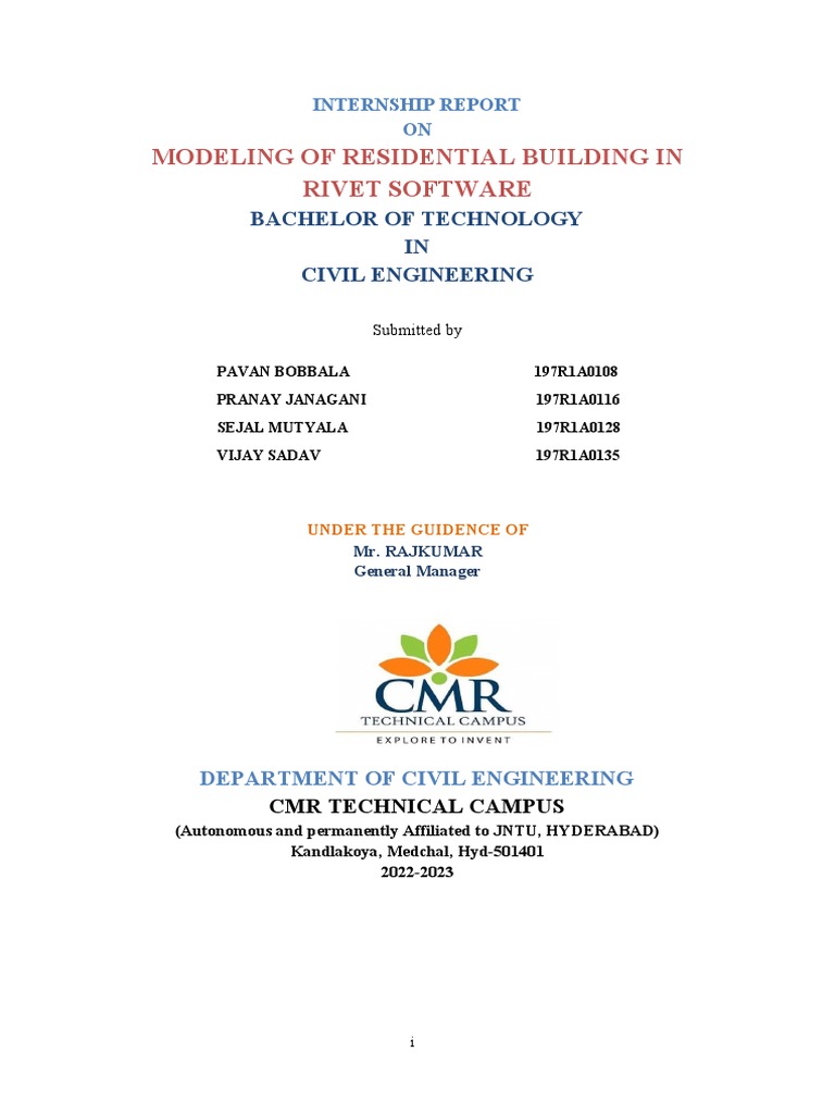 Mini Final Report | PDF | Autodesk Revit | Building Information Modeling