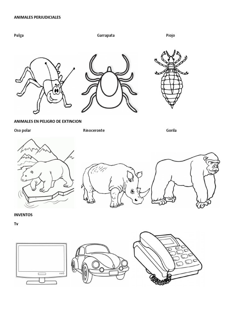 Animales Perjudiciales | PDF