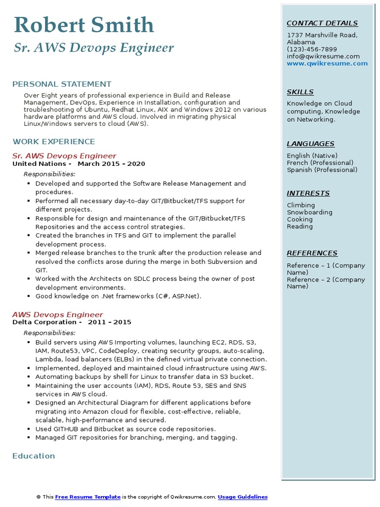 Aws Devops Engineer 1583154760 | PDF | Amazon Web Services | Cloud ...