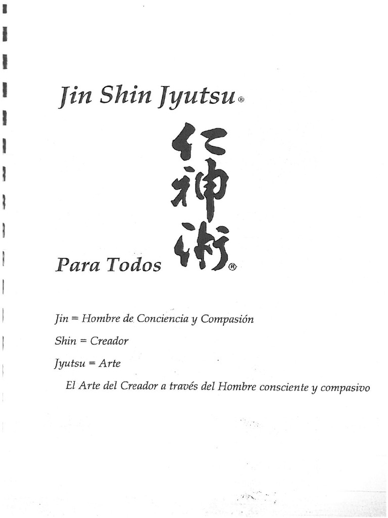 Jin Shin Jyutsu | PDF