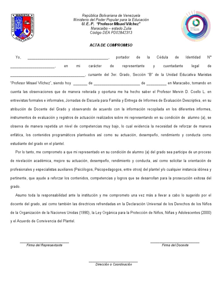 Formatos de Actas | PDF | Maestros | Evaluación